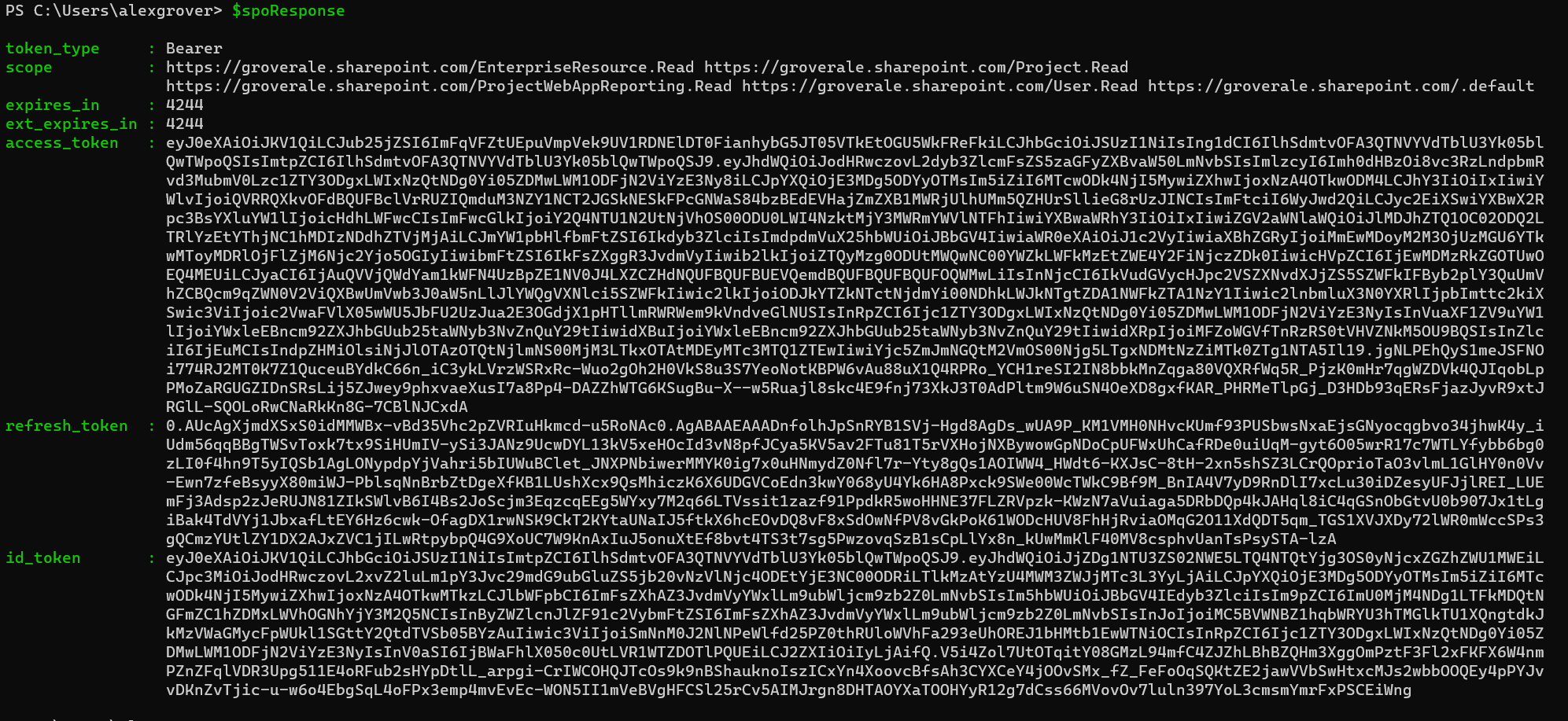 Connect to Project Online Site Collection using an app registration - The solution - Alex Grover